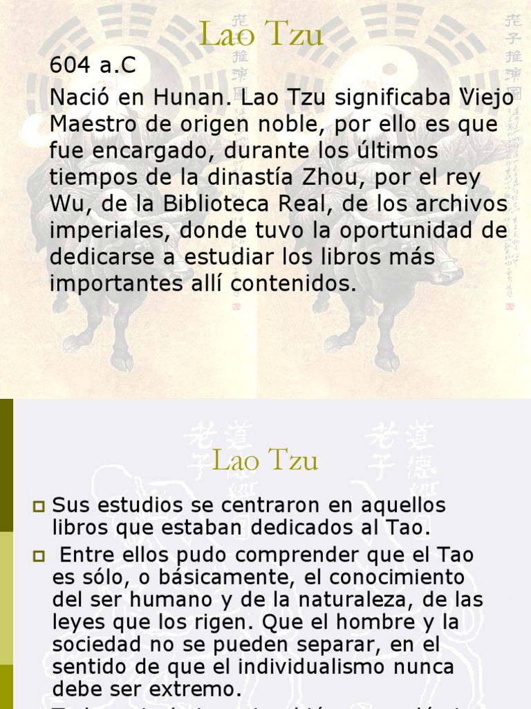 Tao Te Ching | PDF | Tao | Laozi