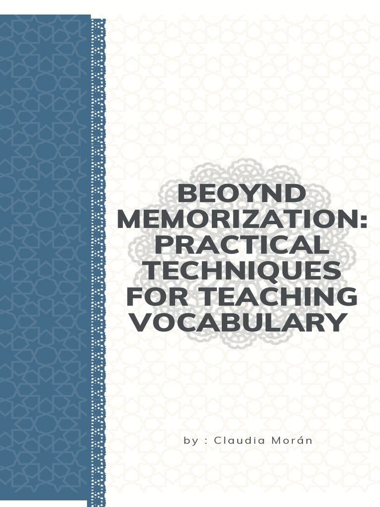 Summary - Beyond Memorization - Vocabulary Workshop 1 | PDF | Recall (Memory) | Vocabulary
