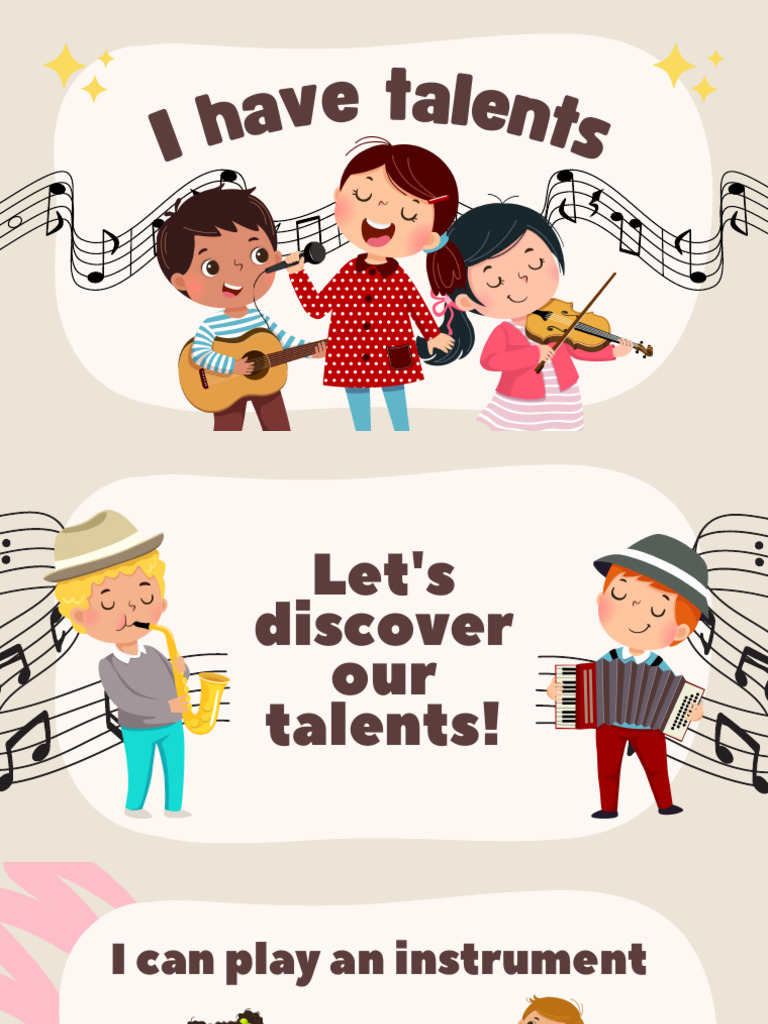 I Have Talents | PDF