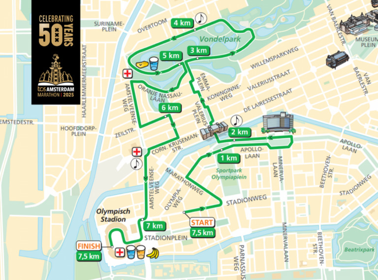 Map 75km Course 2025 | PDF