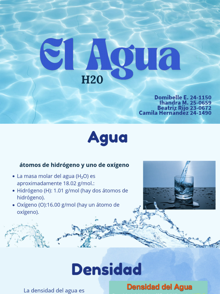 Water Systems Earth Science Presentation in Blue White Illustrated Style | PDF | Propiedades del ...