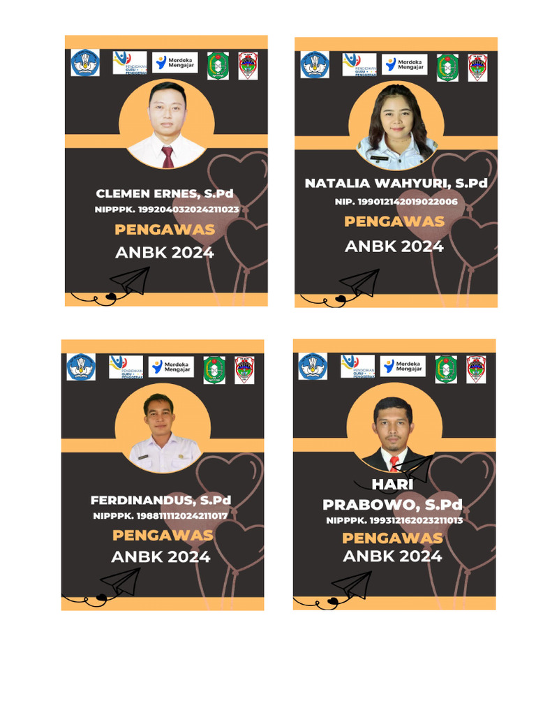 Nametag Anbk20254 | PDF