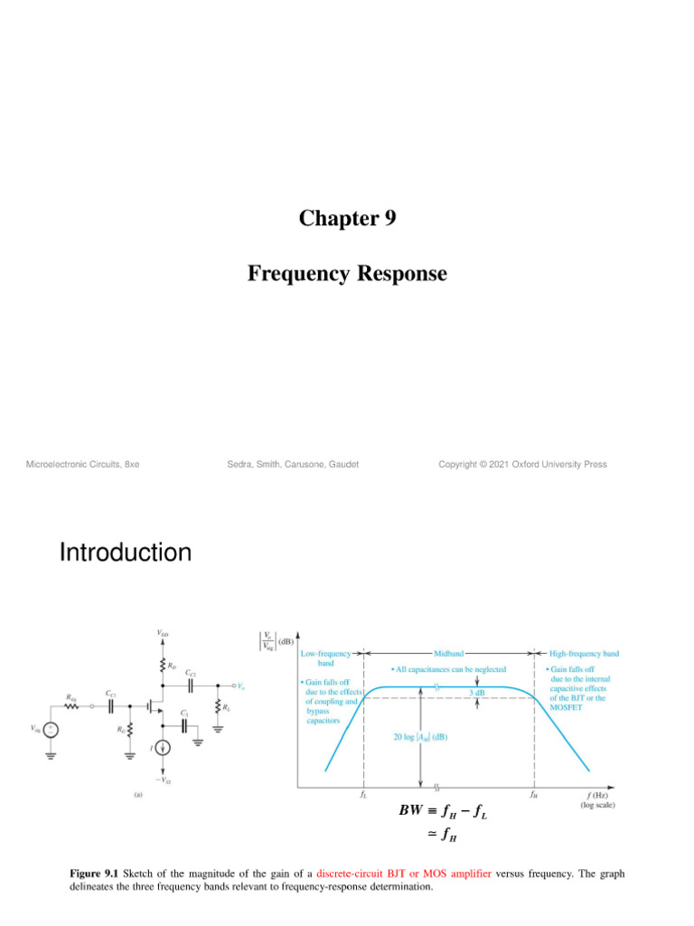 Sedra 8e XE Chapter 09 | PDF