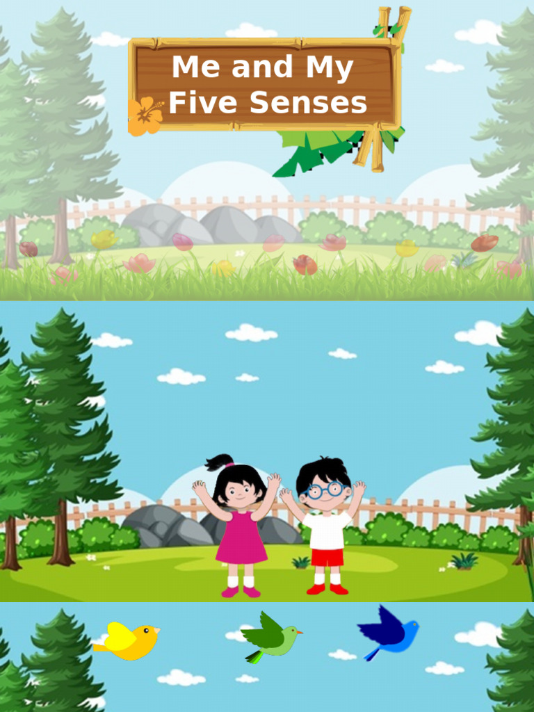 Story Cards - Me and My Five Senses | PDF