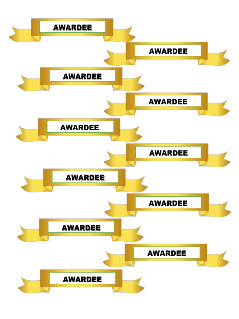 List of Awardees | PDF