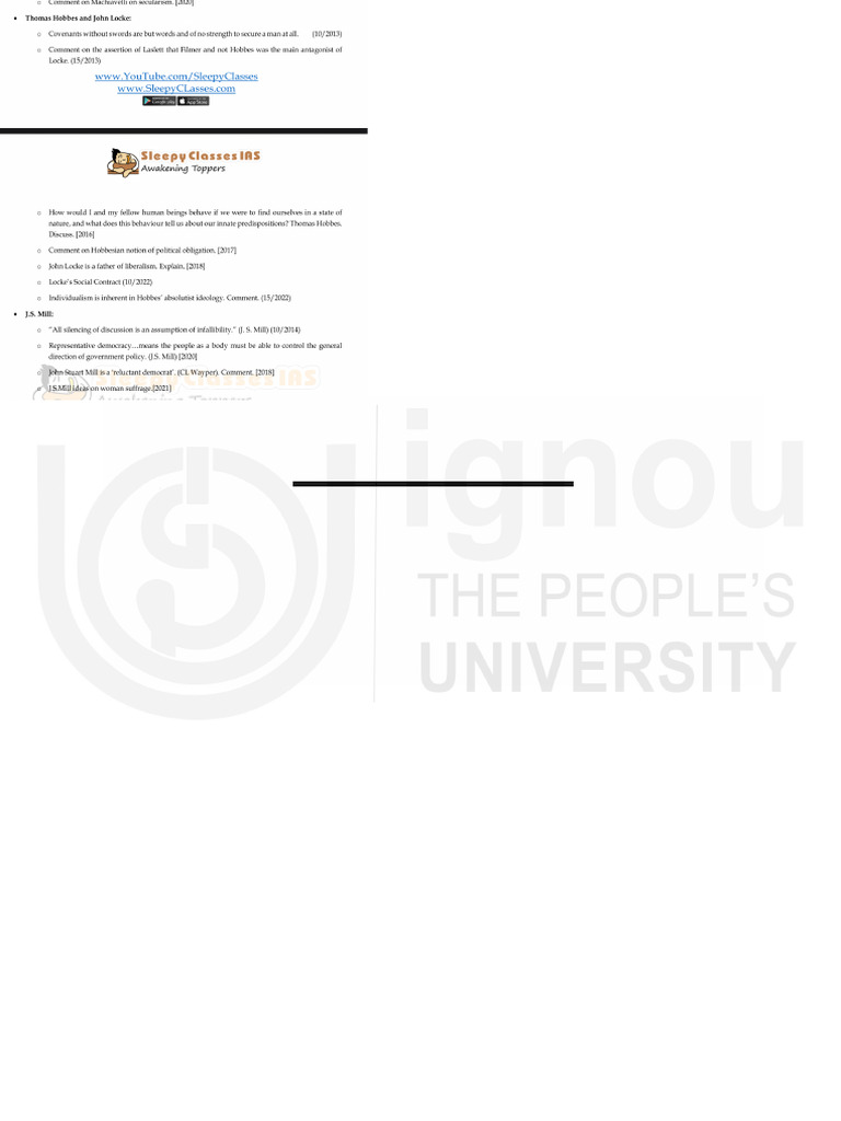 Mill's Philosophy of Liberty and Individualism | PDF | Utilitarianism ...