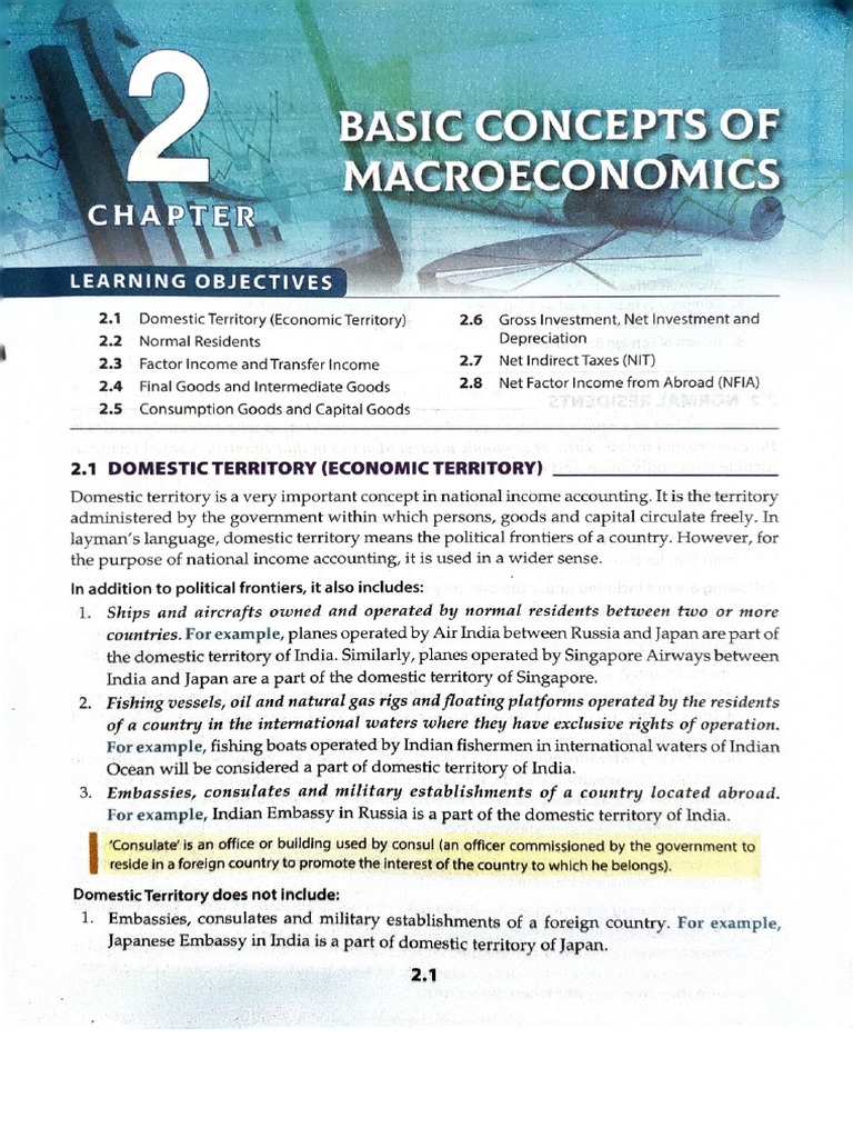 Macroeconomics Class 12 Ch-2 | PDF