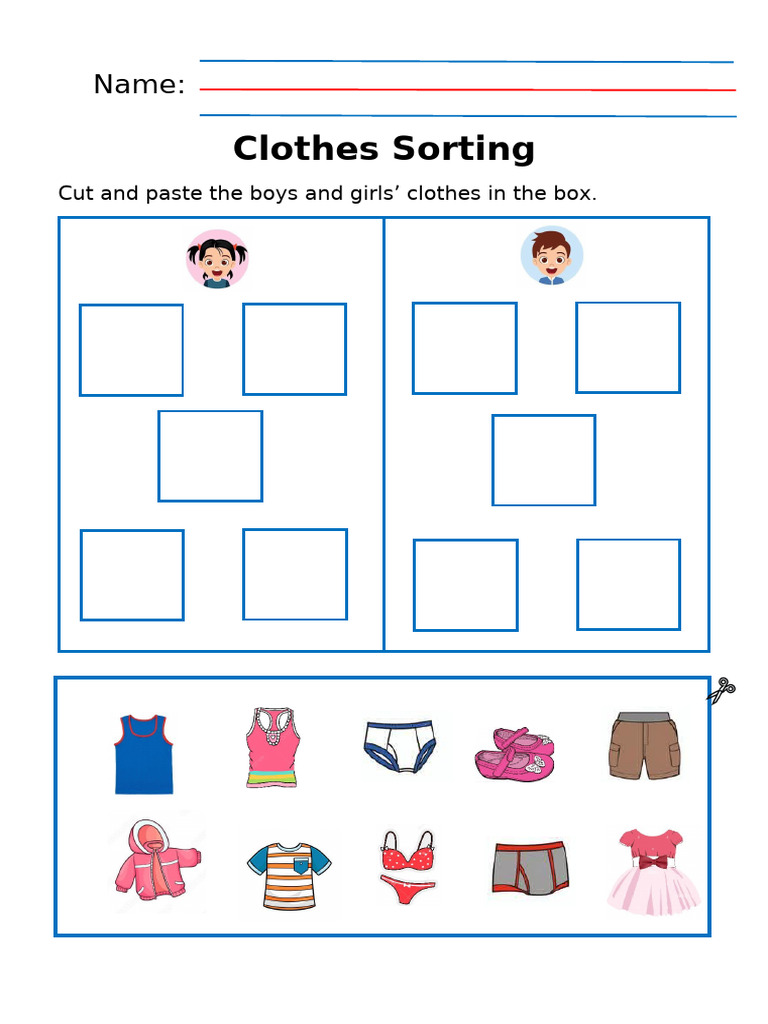 Clothes Sorting | PDF