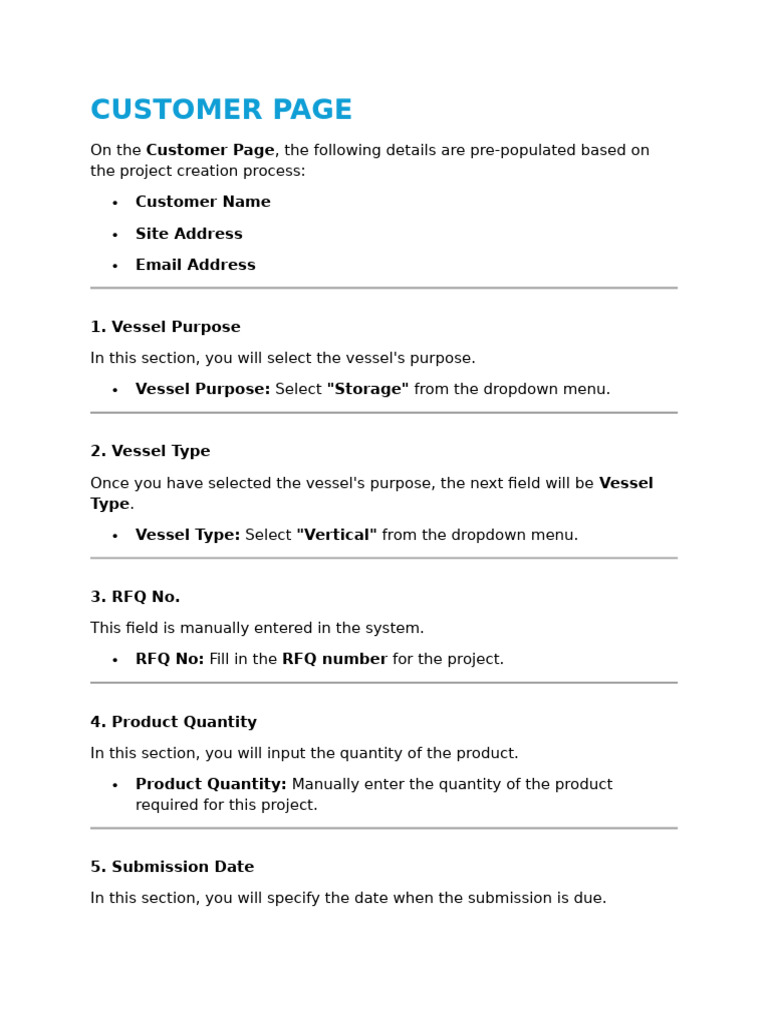 Vessel Project Data Entry Guide | PDF | Microsoft Excel | Specification ...