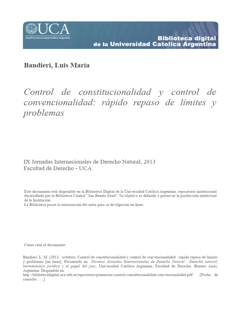 Control_de_constitucionalidad_y_control | PDF | Constitución | Juez