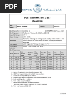 Muara Berau Port Operations Guide | PDF | Shipping | Water Transport