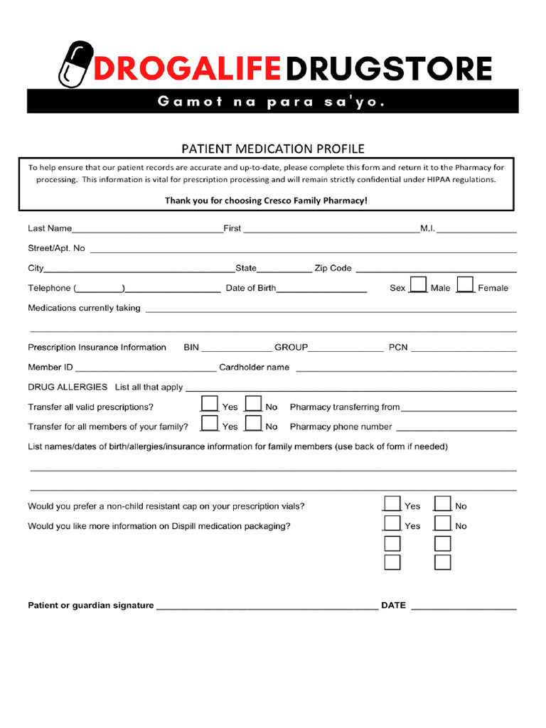 Generic Menu Card | PDF