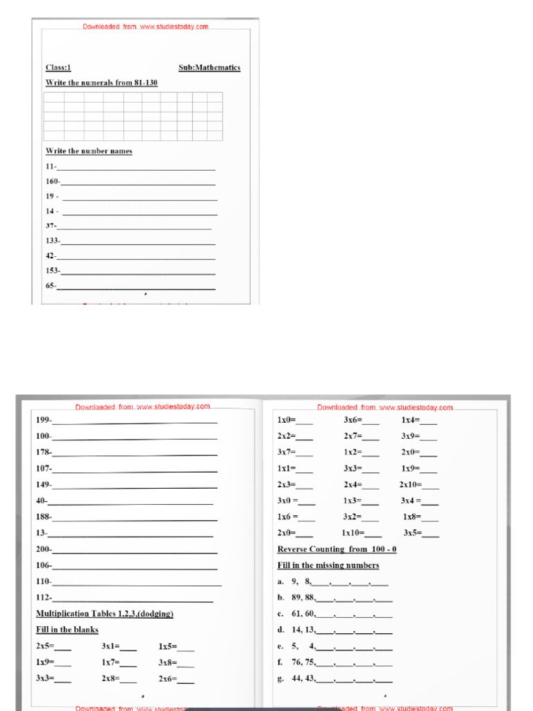 Math-Sample Paper | PDF