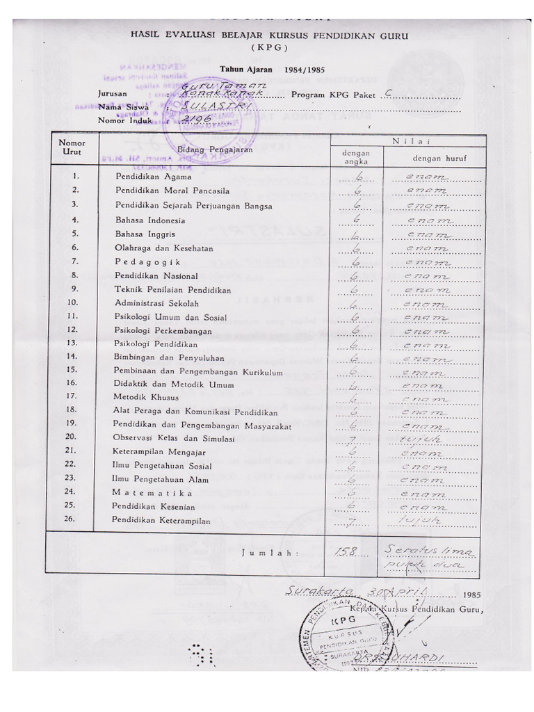 Scan MBK Mutia Belakang | PDF
