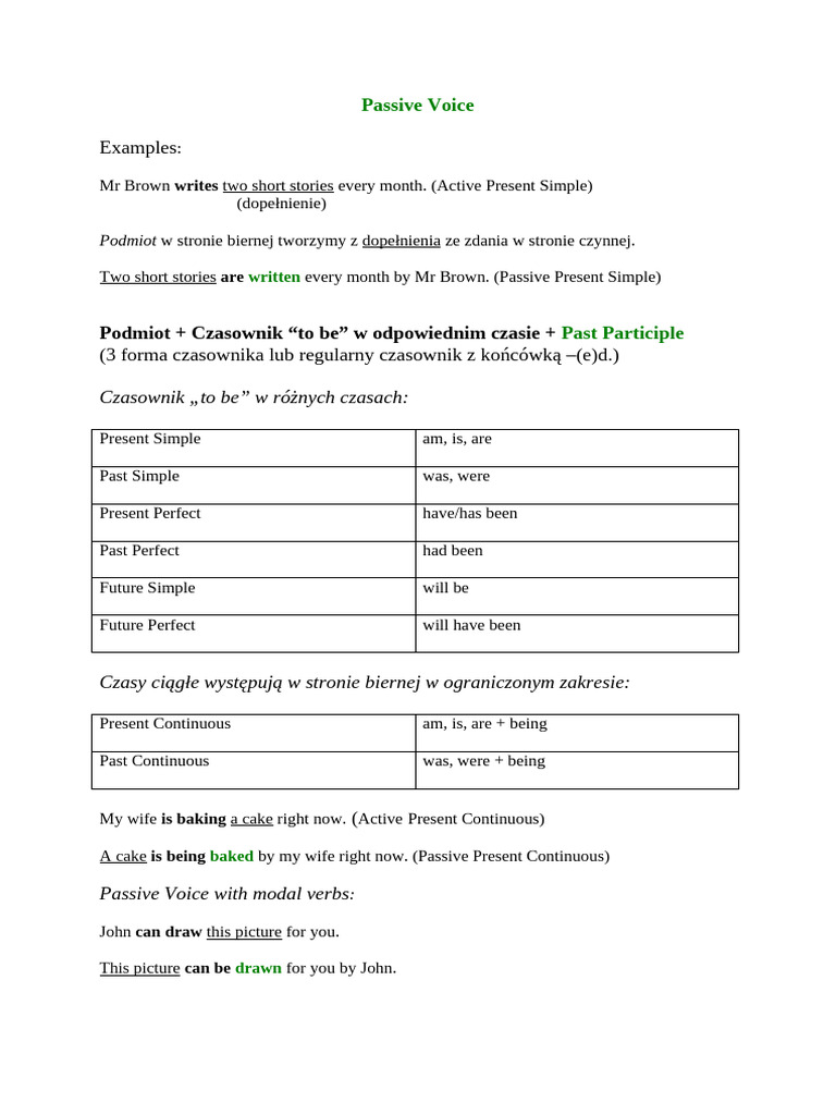 Passive-voice-theory | PDF