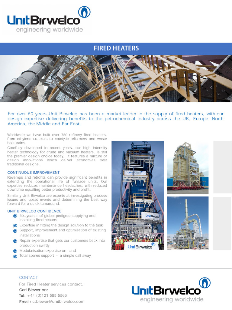 Fired Heaters | PDF
