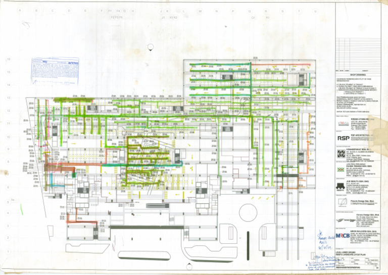 Coordinated Drawing For RWDP and Landscape Layout Plan - LG | PDF