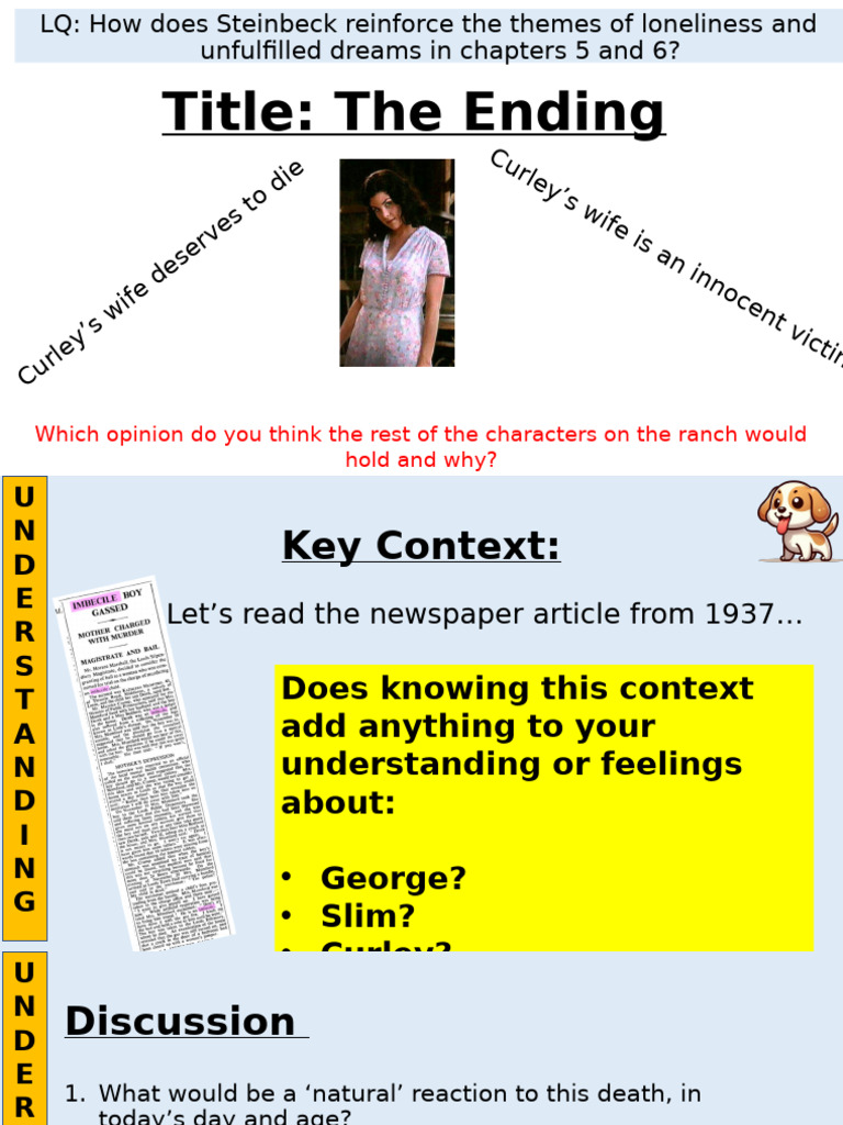 Themes of Loneliness in Chapter 6 | PDF