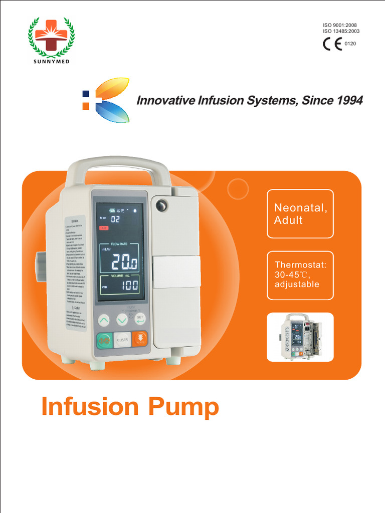SY-G076-2 Infusion Pump | PDF | Intravenous Therapy | Pump
