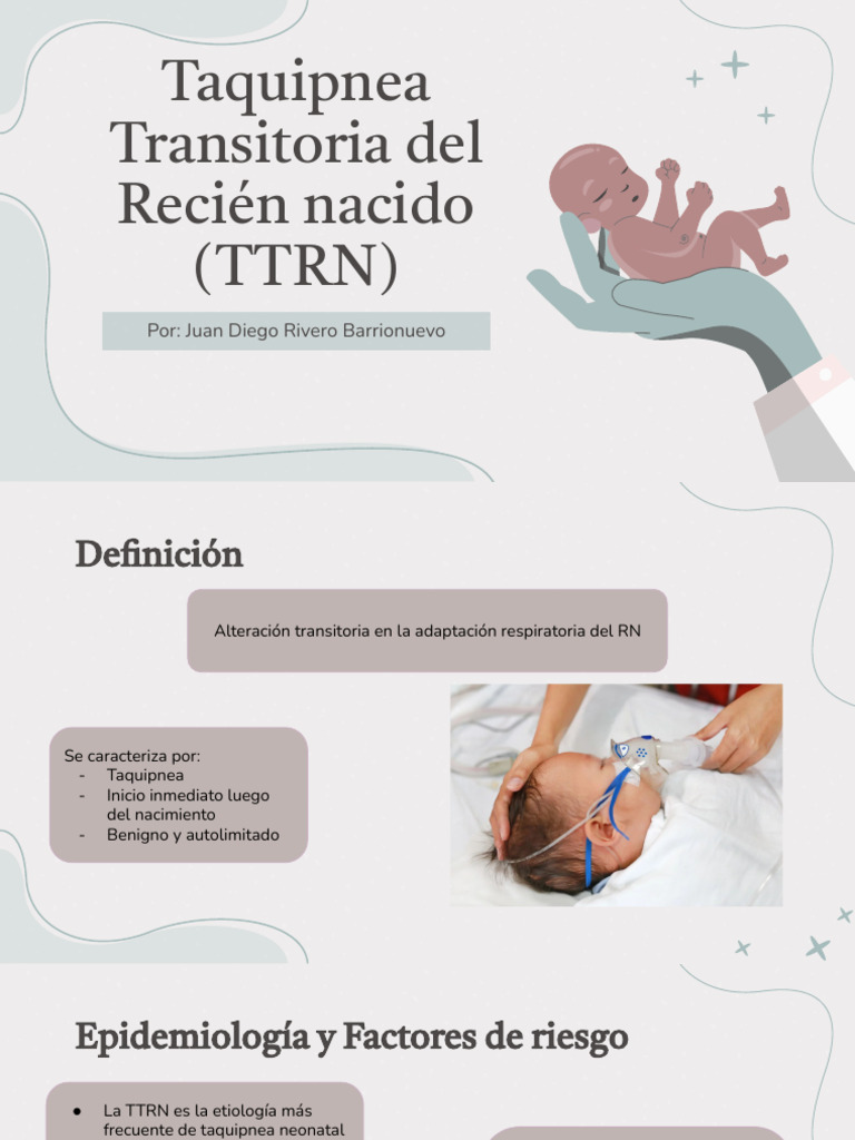 Taquipnea Transitoria en Recién Nacidos | PDF | Pulmón | Especialidades ...