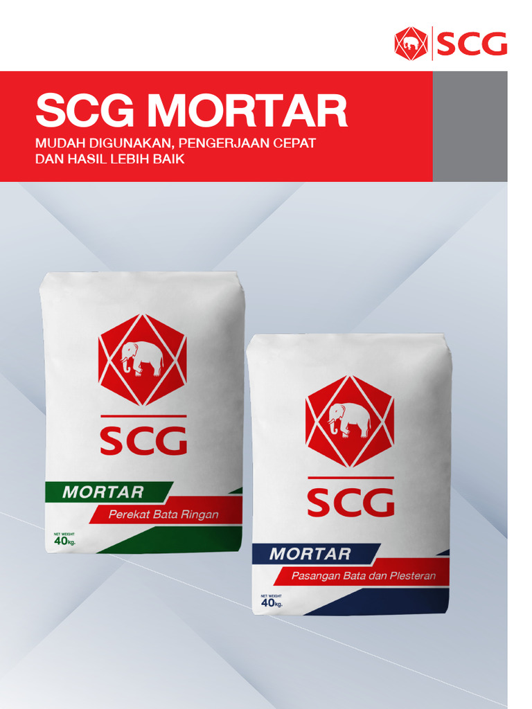 SCG Mortar Brochure | PDF