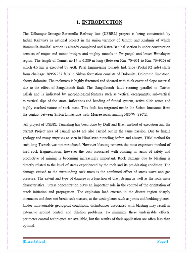Blasting Procedures by Muneer | PDF | Fault (Geology) | Geology