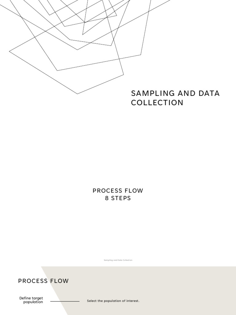 8-Step Sampling and Data Collection Guide | PDF | Sampling (Statistics ...