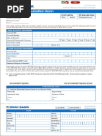 Bhutan National Bank RTGS Form | PDF | Payments | Financial Services