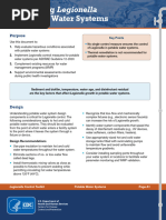HSG274 Part 2 - Table 2.1 - Checklist For Hot and Cold Water Systems 0 ...