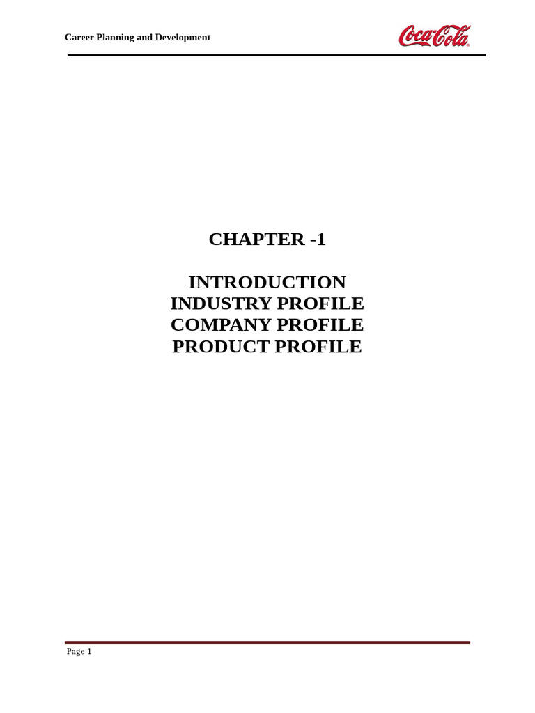 Coca Cola Career Planning and Development | PDF | The Coca Cola Company ...