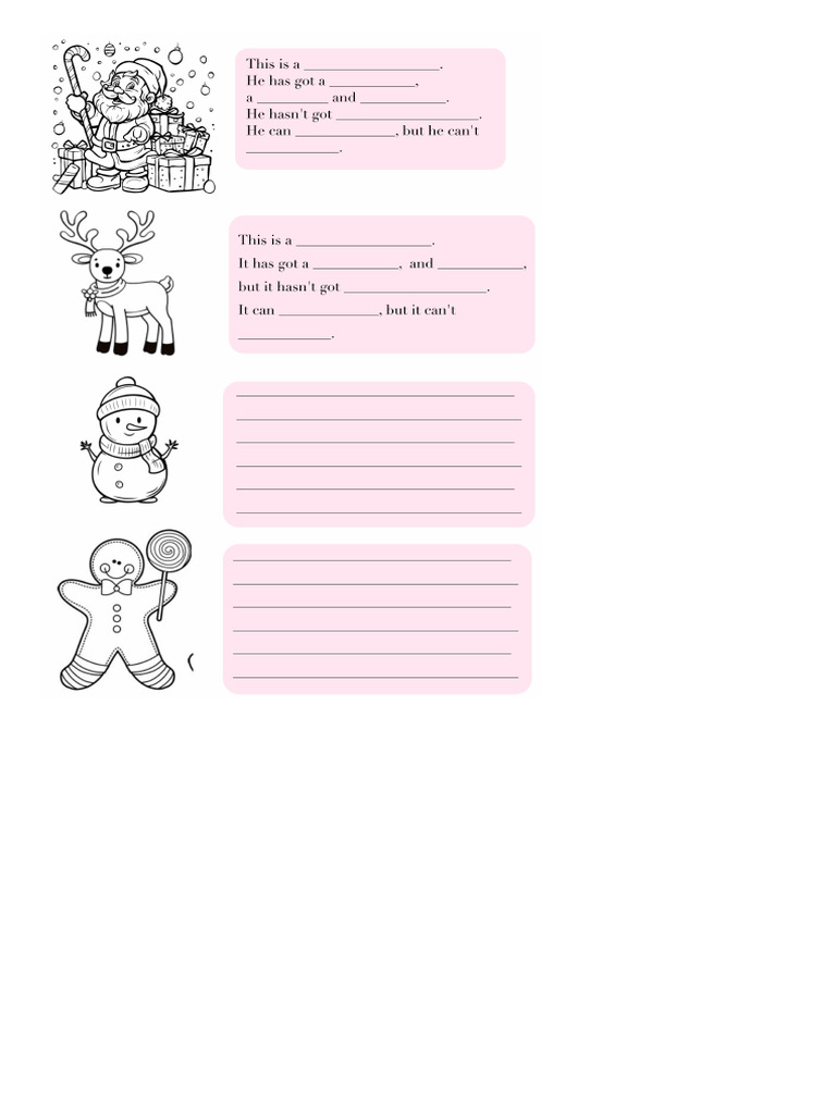 Christmasworksheet | PDF