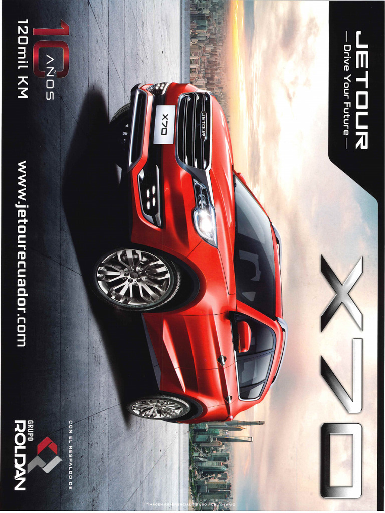 Ficha Tecnica Final Jetour X70 | PDF