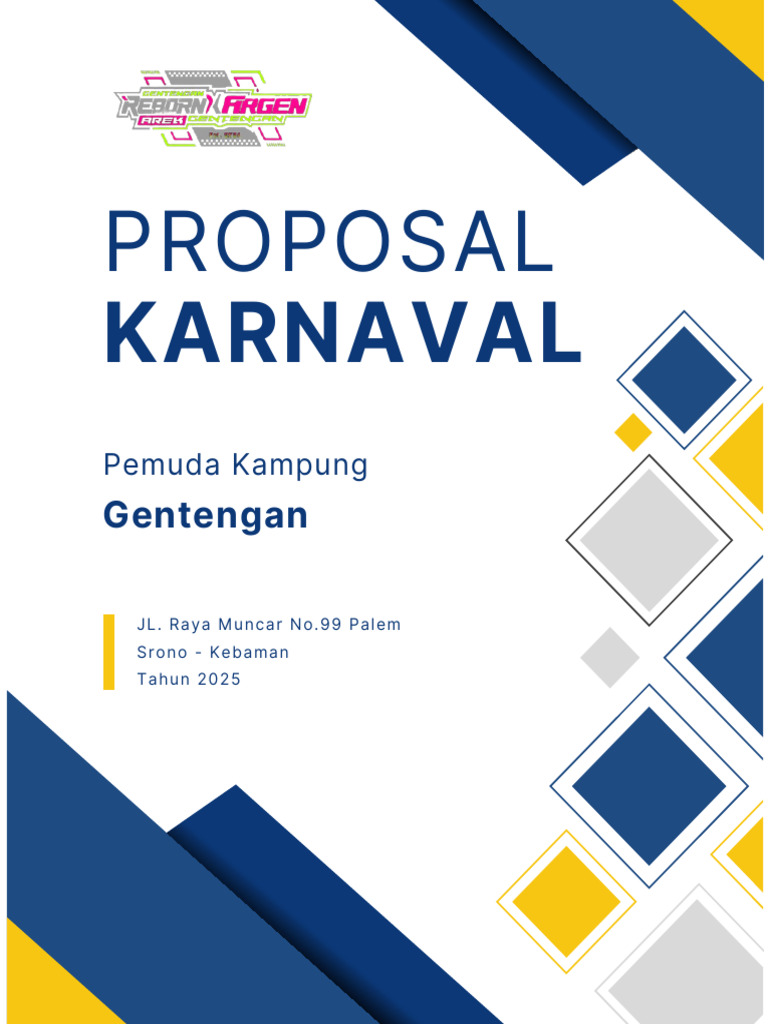 Proposal Karnaval Kemerdekaan 2025 | PDF