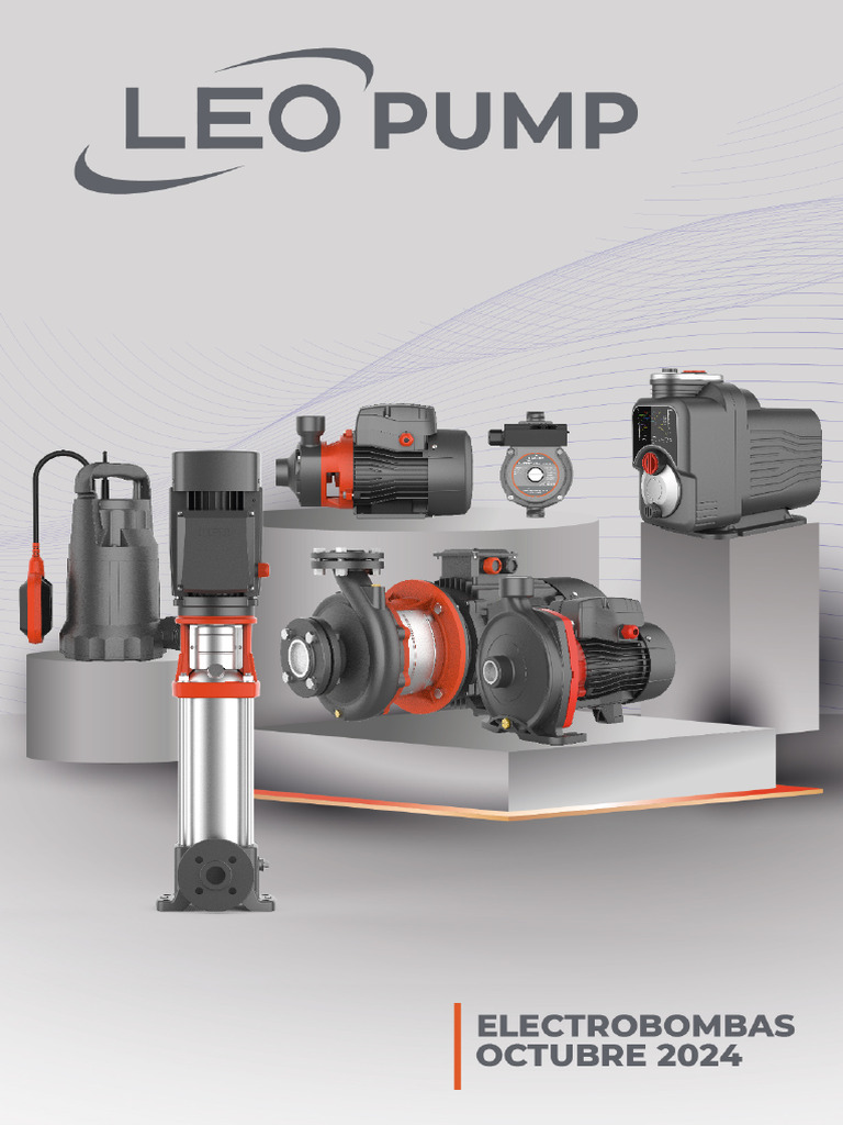 Catalogo Leo | PDF | Agua | Bomba