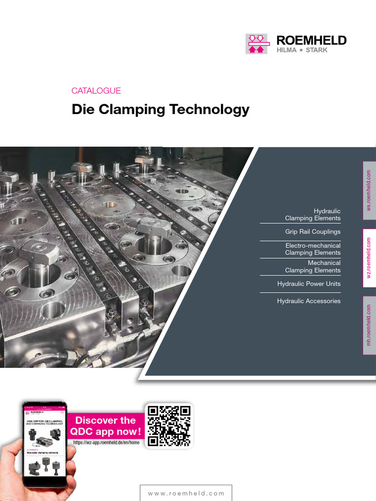 Die Clamping Technology | PDF | Piston | Mechanical Engineering