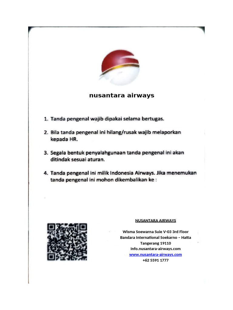 Belakang Id Card | PDF