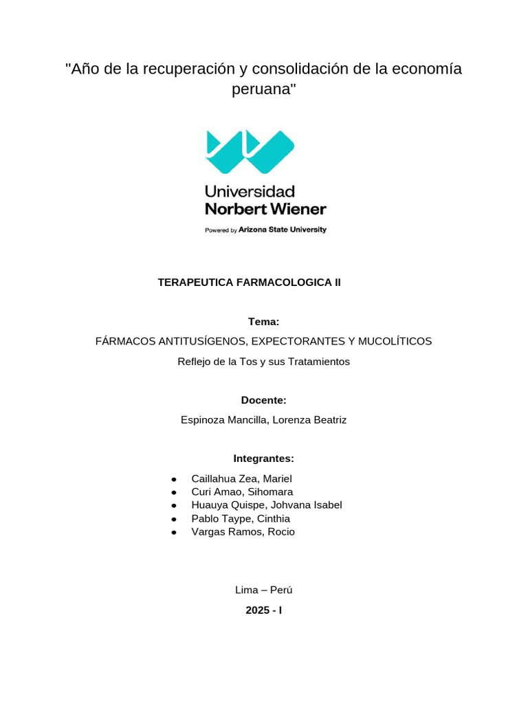 Informe Practica 2 | PDF | Tos