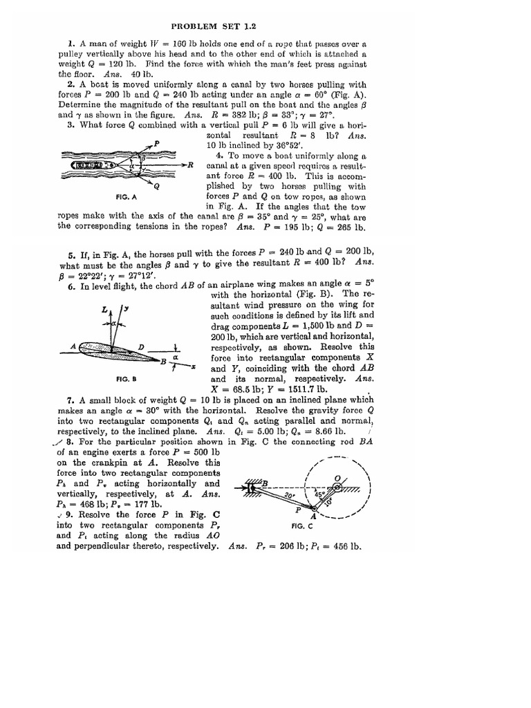 Concurrent Forces | PDF