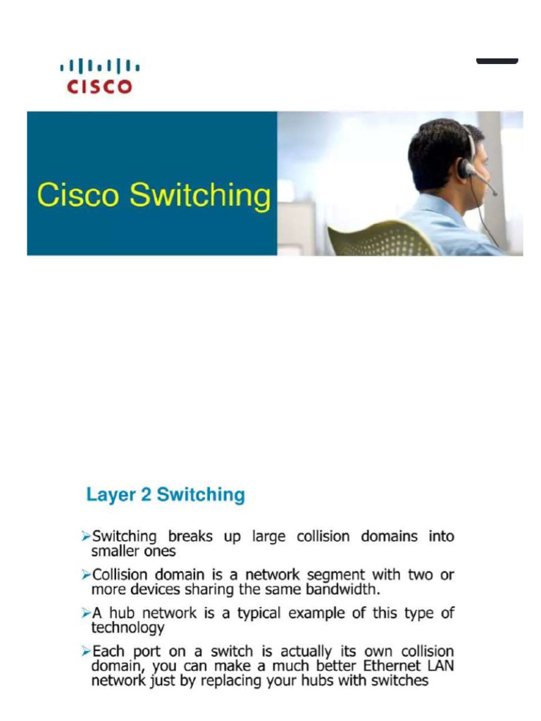 CCNA Switching | PDF | Network Switch | Computer Engineering
