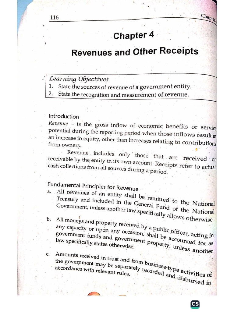 Government Acctg Chapter 4&5 | PDF