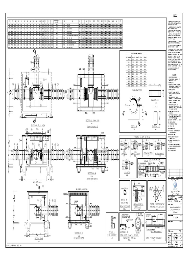 Water Valve Chamber Specifications | PDF | Gas Technologies | Hydraulics