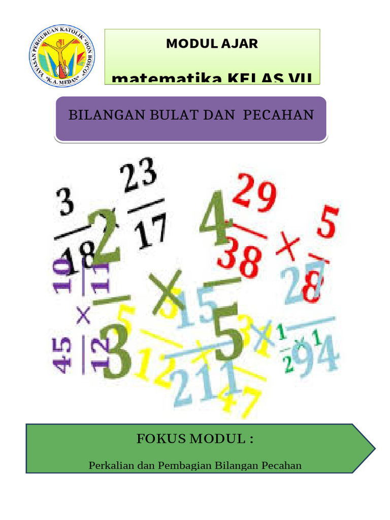 Modul Perkalian dan Pembagian Pecahan | PDF