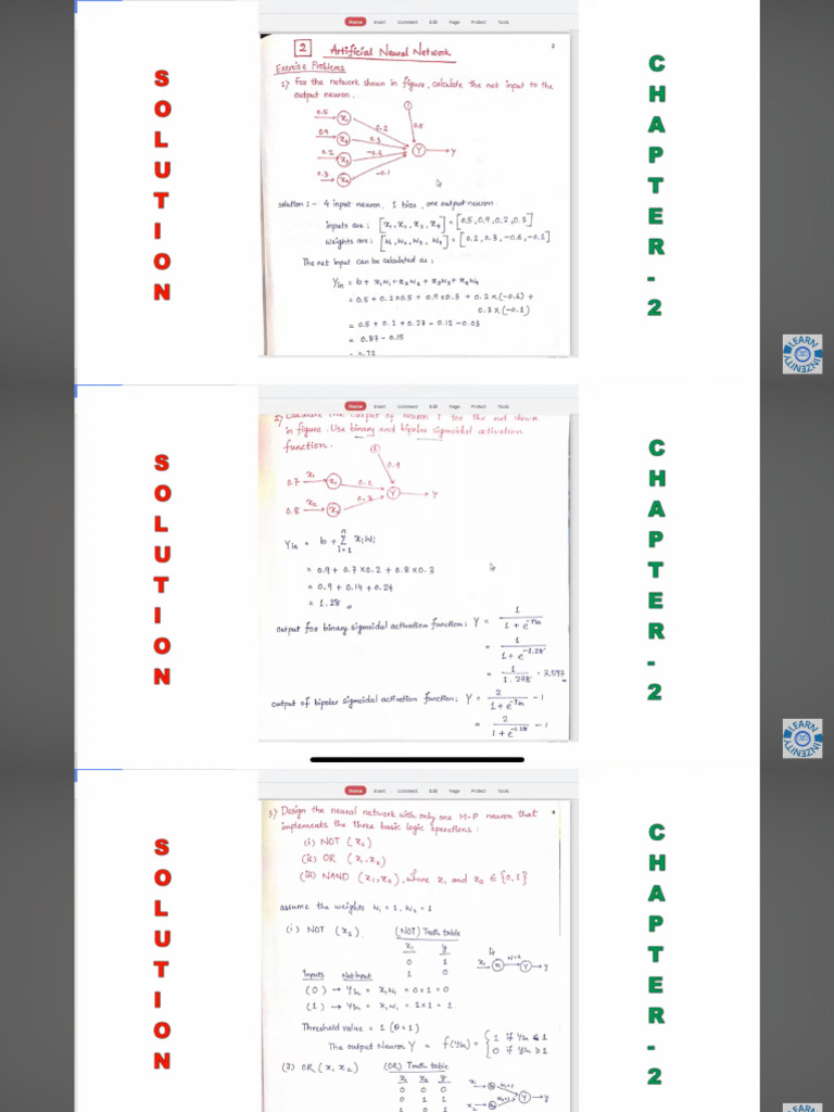 Ch2&Ch3 - Problems Solutions | PDF