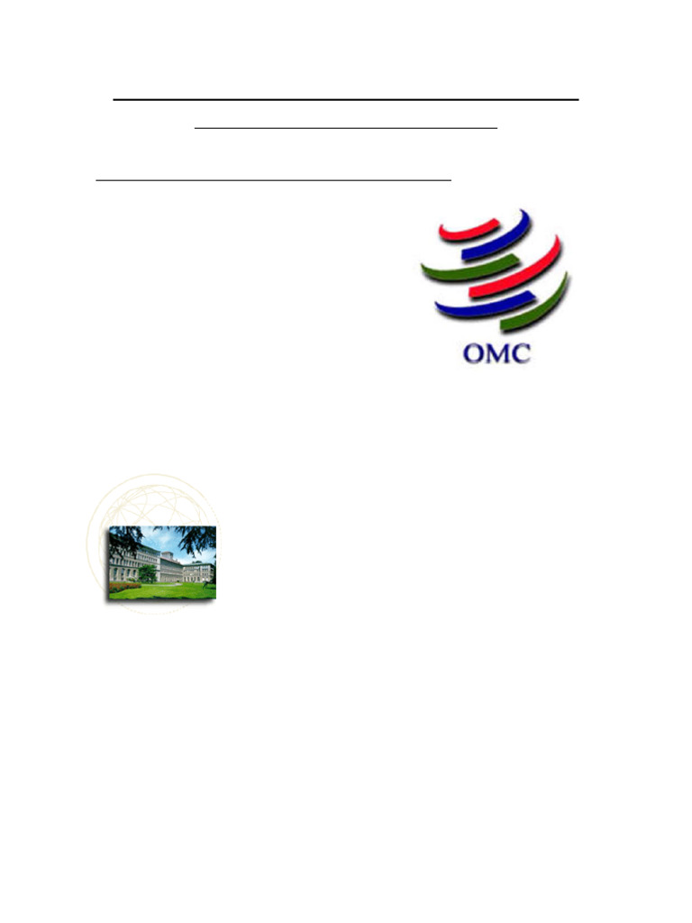 Tratados Comerciales de México y OMC | PDF | Tratado de Libre Comercio ...