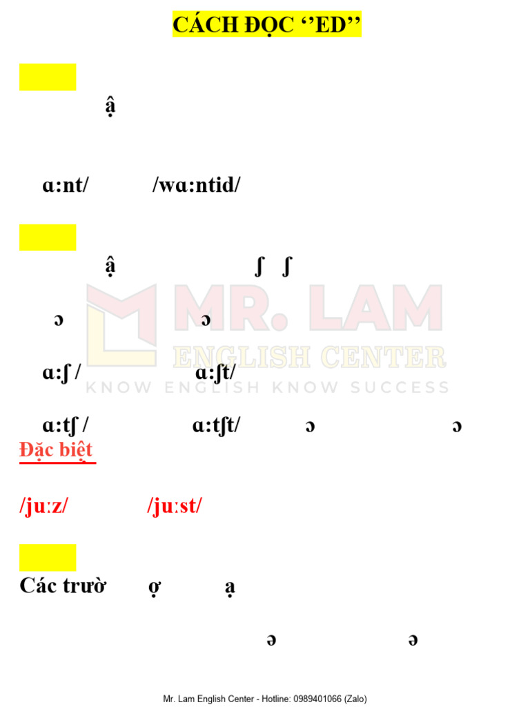 Cách Đọc ED | PDF