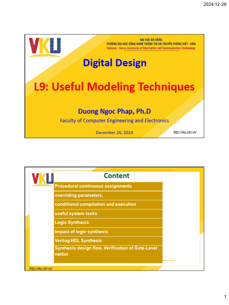 Chap9 - Useful Modeling Techniques | PDF | Parameter (Computer Programming) | Hardware ...