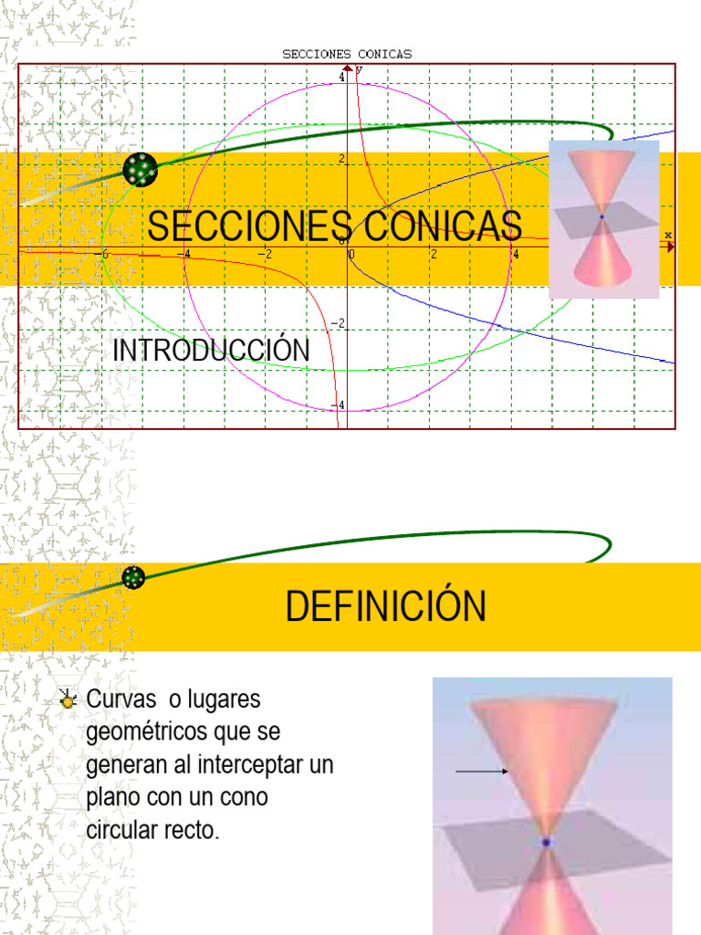 Secciones - Conicas - Circunferencia | PDF | Geometría diferencial | Geometría del plano euclidiano