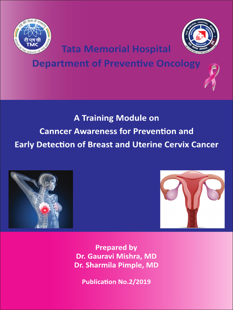 Cancer Awareness Training Module | PDF | Breast | Cervical Cancer
