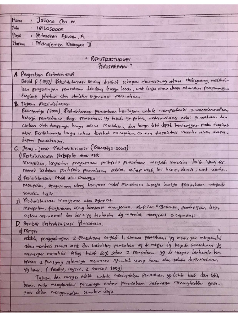 Juliana Ceri M (1816050005) Tugas Bab 8 MK II | PDF