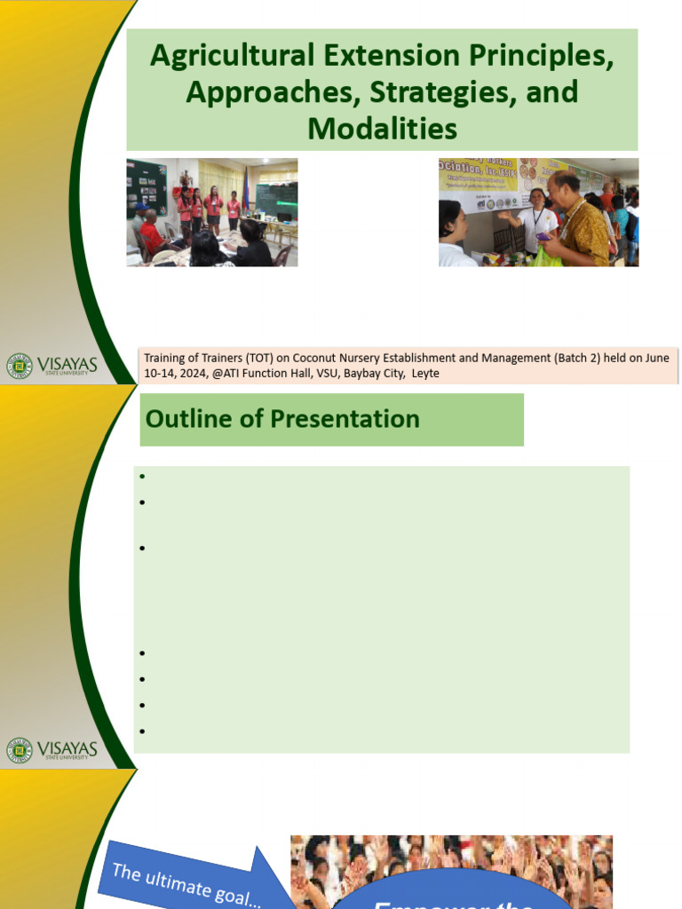 Extension Principles Approaches & Strategies-Dr. Milagros C. Bales ...